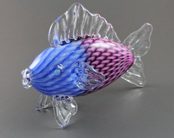 Blown glass fish | Etsy