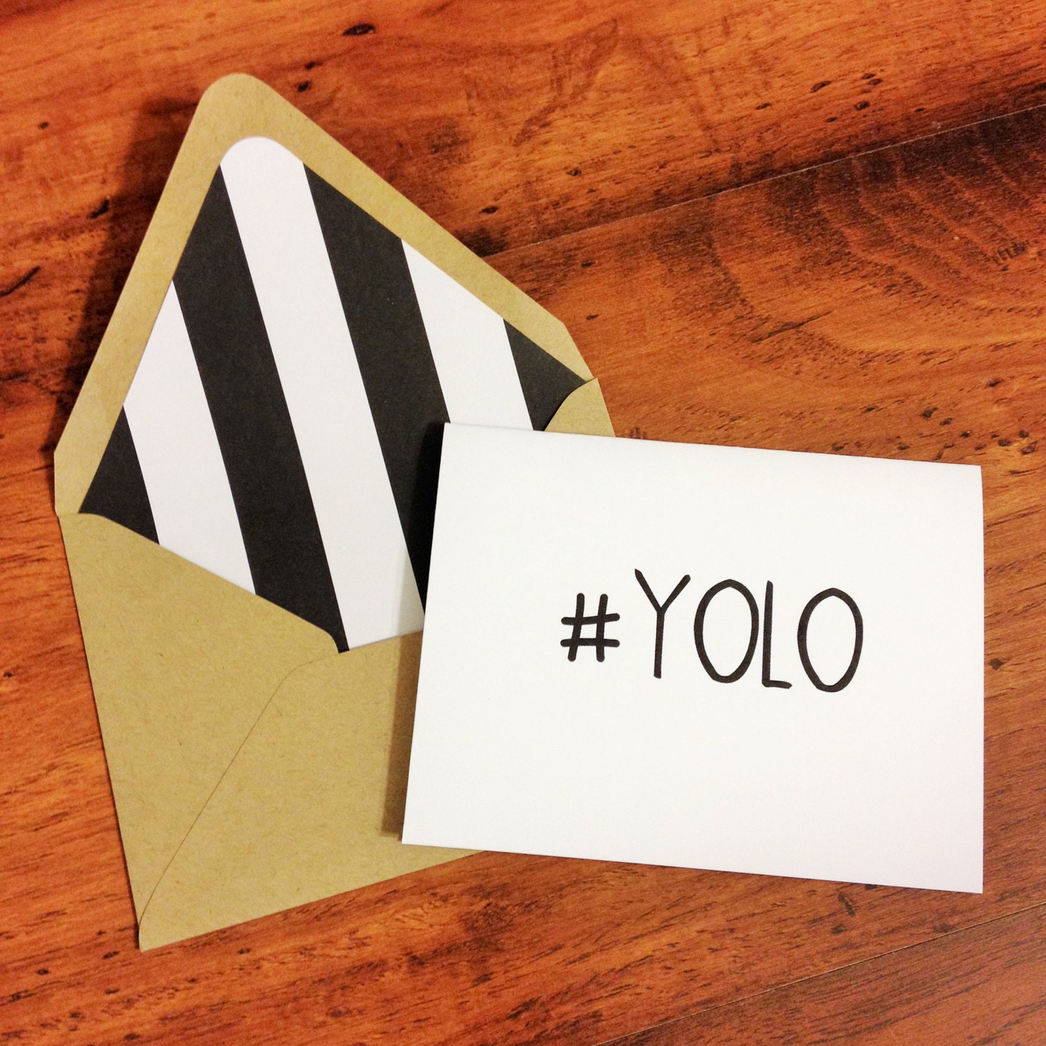YOLO Card // YOLO // Funny Card // Birthday Card
