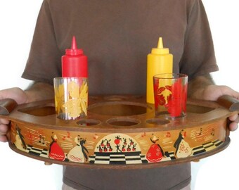 Serving caddy | Etsy