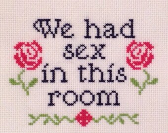 Adult cross stitch | Etsy