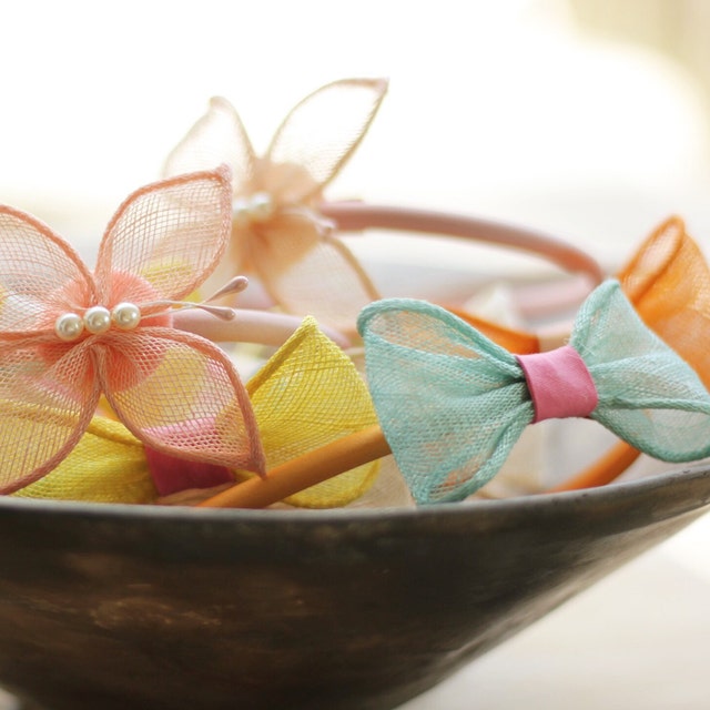 Handmade custom millinery children hats & by NadineMillineryKids