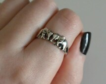 Popular items for elephant ring on Etsy