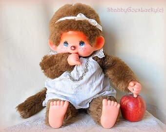 Singes en peluche - Vintage | Etsy FR