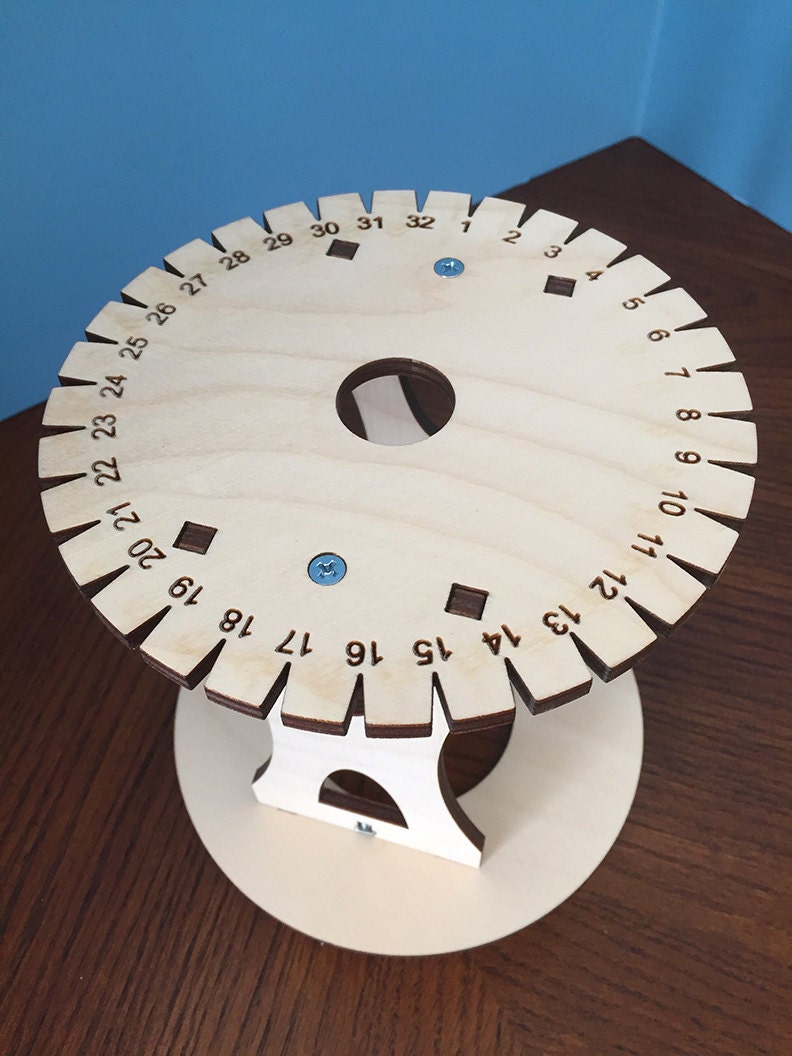 Kumihimo Stand Holder Table Disc Loom Marudai Kit 3 Discs