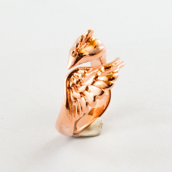Rose Gold Phoenix RIng
