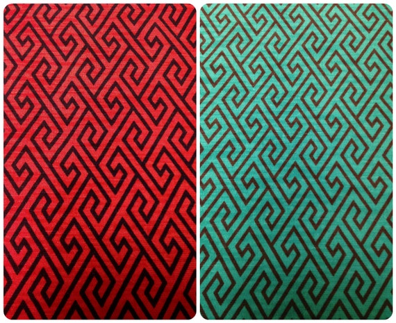 Diamond Geometric Interlocking Pattern on Stretch Bulgari