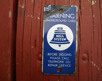 Vintage warning sign | Etsy