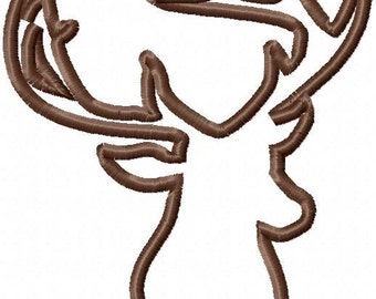Antler outline | Etsy