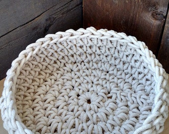 Items similar to Casual net bag of rope and yarn! on Etsy
