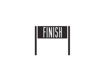 Finish line flags | Etsy