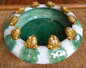 Porcelain frog | Etsy