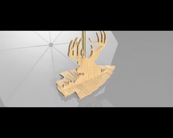 Cnc deer | Etsy