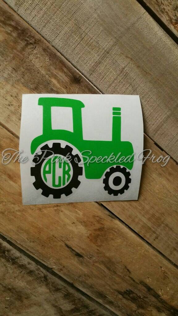 Tractor decal yeti cup decal vinyl decals tractors