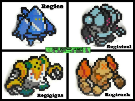Articles similaires à Regice, Registeel, Regirock, Regigigas Golems ...