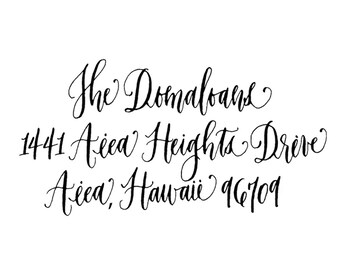 A contemporary calligraphy studio in Honolulu by HawaiiCalligraphy