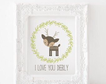 I love you dearly | Etsy