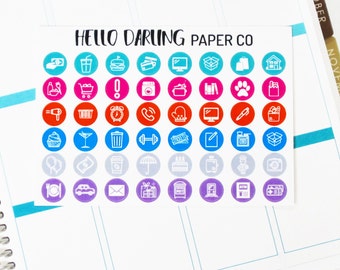 Agenda sticker | Etsy