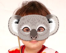 Unique koala mask related items | Etsy