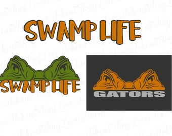 Swamp life svg | Etsy