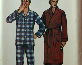 Mens robe pattern | Etsy