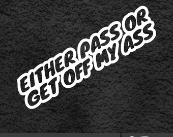 Unique ass stickers related items | Etsy