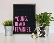 Unique feminist poster related items | Etsy