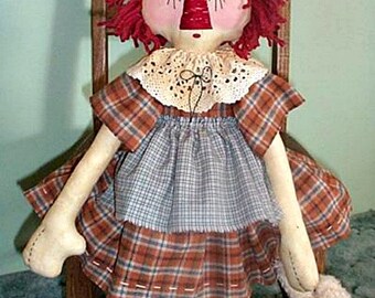 Raggedy ann pattern | Etsy