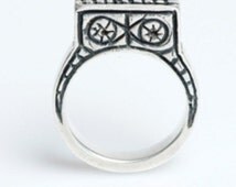 Unique mayan ring related items | Etsy