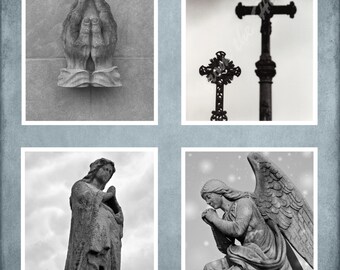 Praying hands statue | Etsy