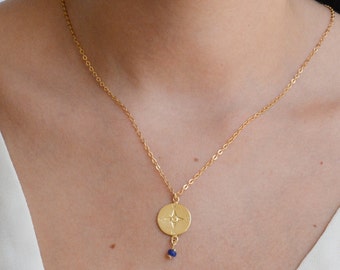 gold necklace tiny necklace simple necklace tiny by amitvtamar