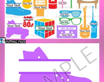 Construction Monogram Cutting Files Svg Png Jpg Eps by HaHaHaArt