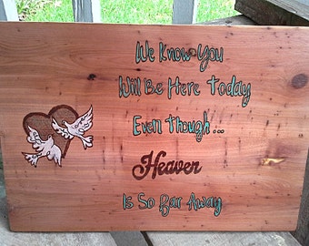 In memoriam sign | Etsy