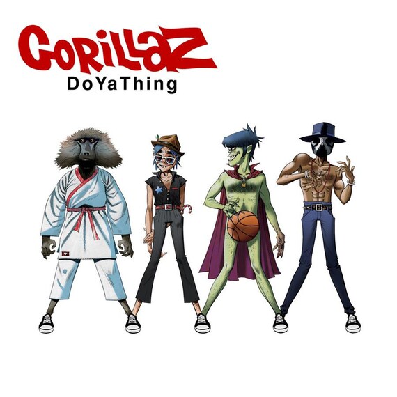 Gorillaz Do Ya Thing 2012 Album Cover Stretched by HKArtTrading