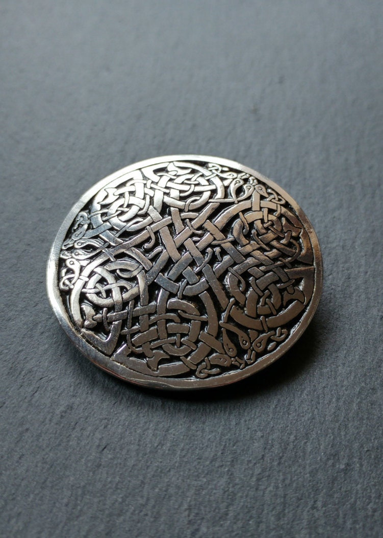 Celtic Brooch Celtic Jewelry celtic Knot large brooch