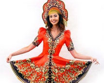 Unique russian costume related items | Etsy