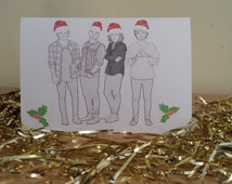 One direction Christmas Card