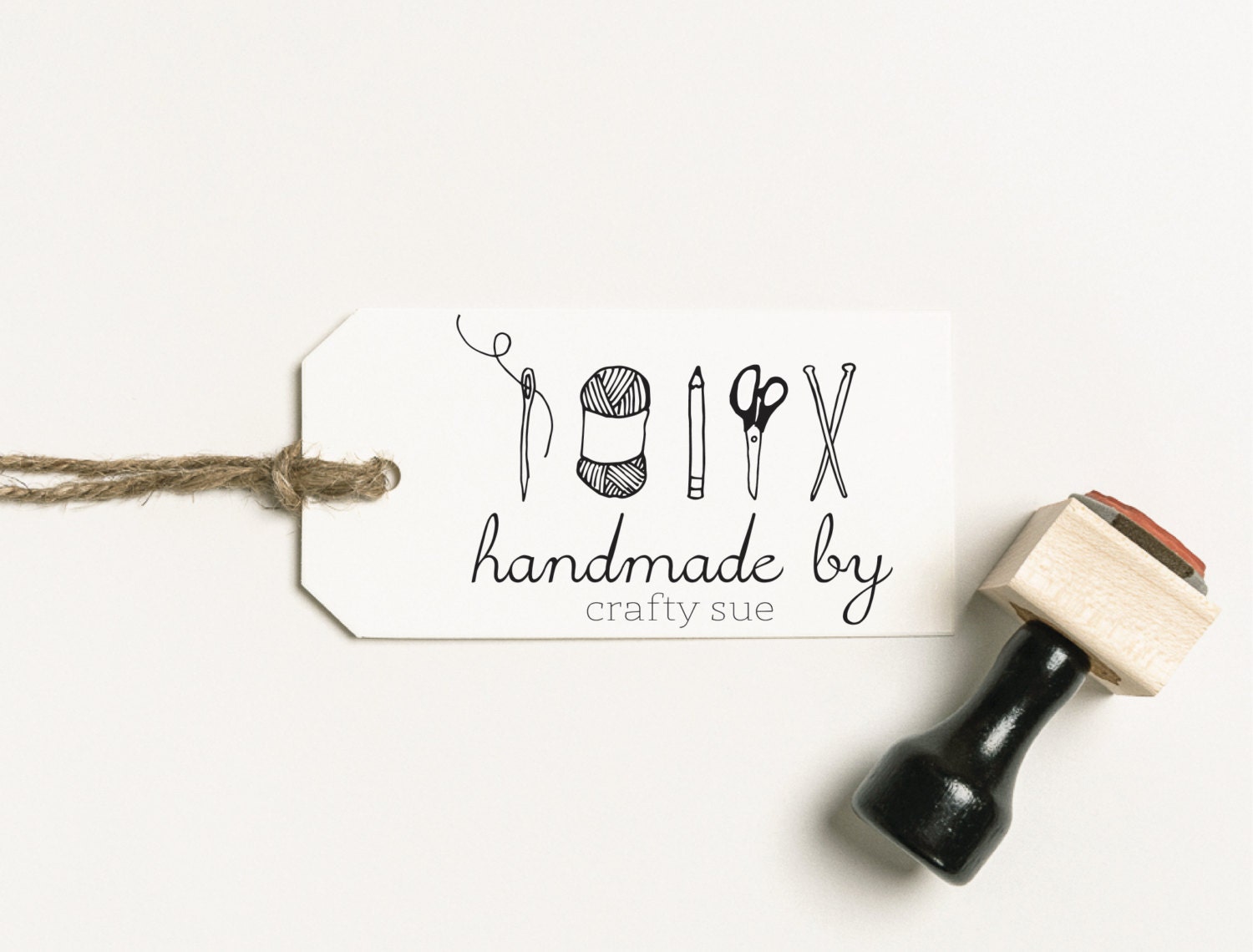 Made by Stamp Handmade By Stamp Etsy Shop Stamp by TheStampPress