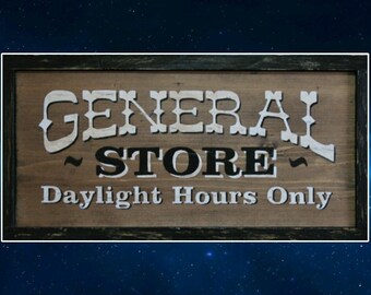 Unique general store sign related items | Etsy