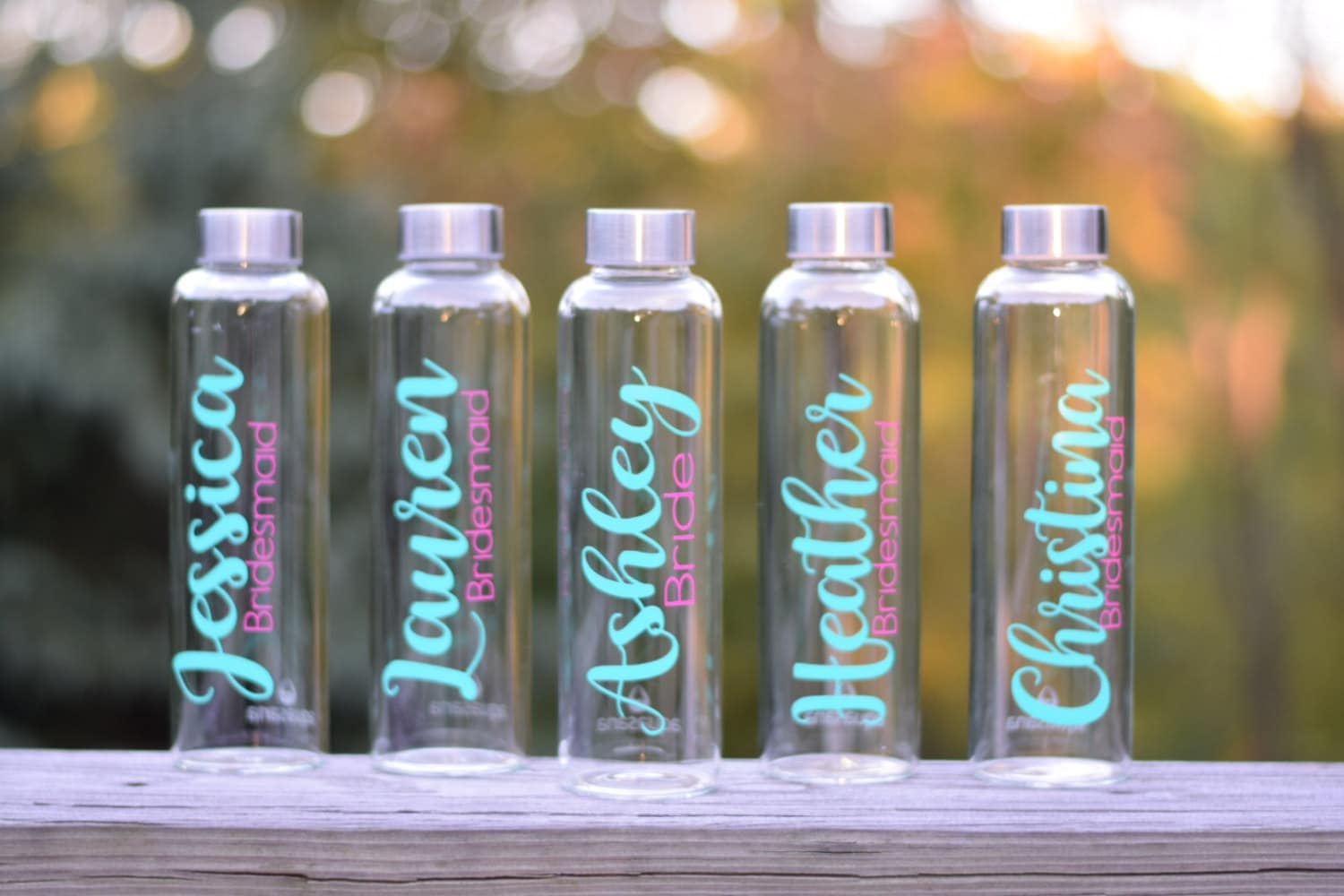 Custom Glass Water Bottle