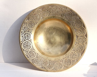 Brass dinner plates | Etsy