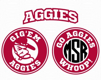 Texas aggies svg | Etsy