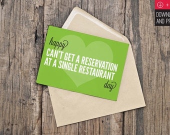 Reservation cards | Etsy