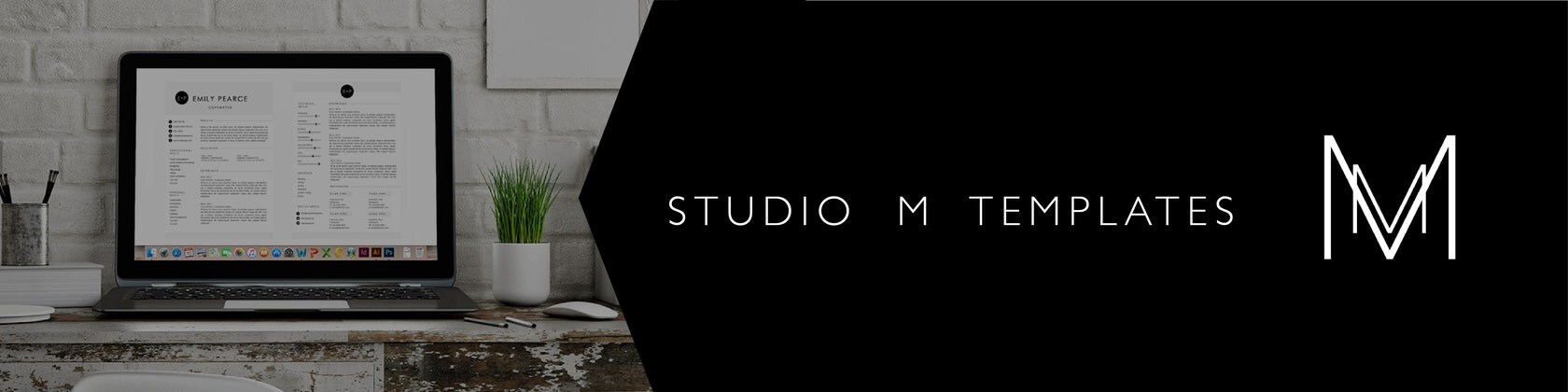 Studio M by StudioMTemplates on Etsy