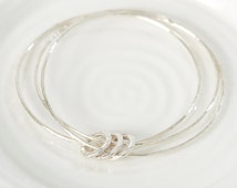 Unique triple bangle related items | Etsy