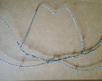 Barbed wire art | Etsy