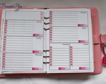 Cute filofax inserts | Etsy