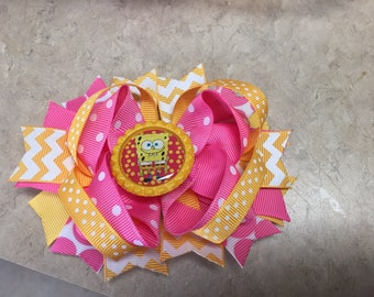 Spongebob bow | Etsy