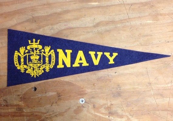 1950's Vintage Navy US Naval Academy College by themidwestpickers