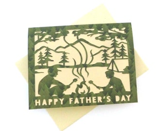 Camping scene | Etsy