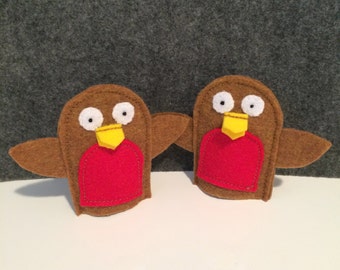 Bird finger puppet | Etsy